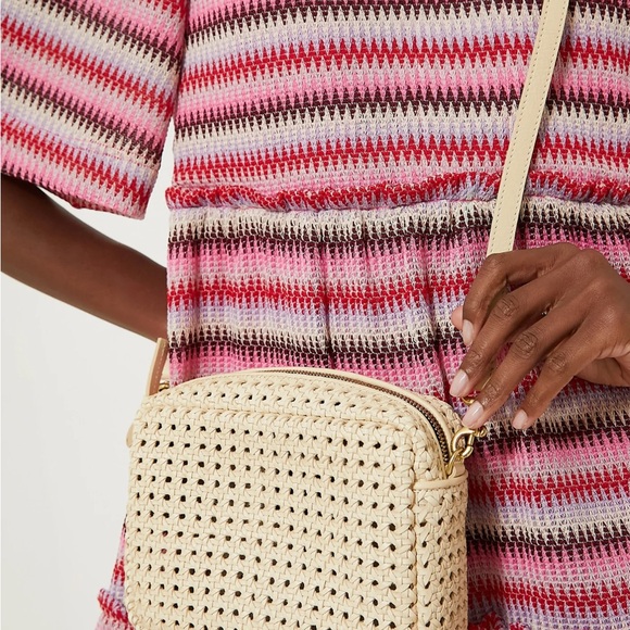 Clare V | Bags | Clare V Midi Sac In Cream Ratan | Poshmark